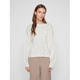 Vila Pullover in Wei&szlig; - 70% | Gr&ouml;&szlig;e M | Damen-pullover-cardigans