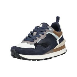 Bullboxer Sneaker Herren Gr&ouml;&szlig;e 41 navy / cognac / wei&szlig;