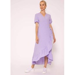 SASSYCLASSY Kleid in Flieder - 39% | Gr&ouml;&szlig;e M | Damen-kleider