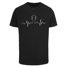 F4NT4STIC Shirt 'Gitarre heartbeat' male Black size XXL