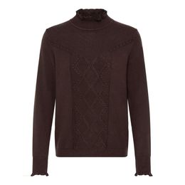 oxmo Pullover 'POXBMMNERA' Damen Gr&ouml;&szlig;e XXL braun
