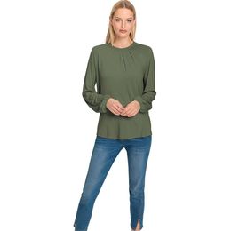 Heine Bluse in Khaki - 56% | Gr&ouml;&szlig;e 38 | Damen-blusen