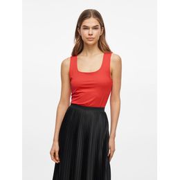 Vila Top in Rot - 61% | Gr&ouml;&szlig;e L | Damen-tops