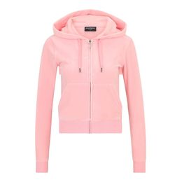 Juicy Couture Petite Zip-Up Hoodie 'ROBERTSON' female Pink size S