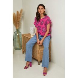 Fleur de Lin Shirt "Epine" in Pink - 75% | Gr&ouml;&szlig;e XL | Damen-tops