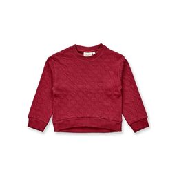 Sense Organics Sweatshirt "Amiloo" in Bordeaux - 46% | Gr&ouml;&szlig;e 104 | Kinder-sweatshirts-jacken