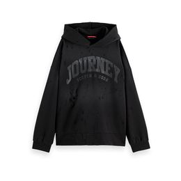 Scotch & Soda Scotch & Soda Hoodie in Schwarz - 70% | Gr&ouml;&szlig;e S | Damen-sweatshirts-jacken