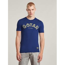 G-Star Raw G-Star Shirt in Blau - 45% | Gr&ouml;&szlig;e L | Herren-plussize