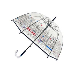 SMATI Stockschirm "Paris" in Transparent/ Bunt - &Oslash; 85 cm - 57% | Damen-regenschirme