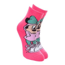 Disney Minnie Mouse Socken "Minnie" in Pink - 10% | Gr&ouml;&szlig;e 31-34 | Babysocken-strumpfhosen