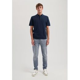 DSTREZZED Poloshirt in Dunkelblau - 65% | Gr&ouml;&szlig;e M | Herren-plussize