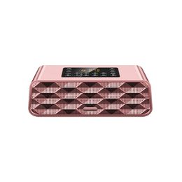 SWEET ACCESS Bluetooth-Lautsprecher in Ros&eacute;gold - (B)17 x (H)6 x (T)6 cm - 75% | Tv-und-audio