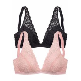 Petite Fleur Bra female Pink, Black size 75