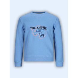 Tygo & Vito Sweatshirt "Sem" in Hellblau - 40% | Gr&ouml;&szlig;e 122/128 | Kinder-sweatshirts-jacken