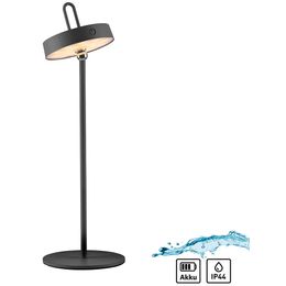 Just Light LED-Tischleuchte "Amag" in Schwarz - (H)47,2 x &Oslash; 15 cm - 51% | Tischleuchten