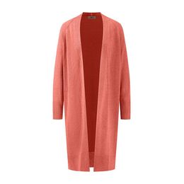Fynch-Hatton Leinen-Cardigan in Orange - 77% | Gr&ouml;&szlig;e S | Damen-pullover-cardigans