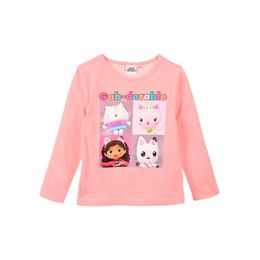 Gabby's Dollhouse Longsleeve "Gabby's Dollhouse" in Rosa - 40% | Gr&ouml;&szlig;e 104 | Kinder-longsleeves