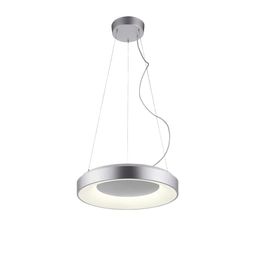 Just Light LED-H&auml;ngeleuchte "Keto Anika" in Silber - (H)120 x &Oslash; 48 cm - 68% | Haengeleuchten-deckenleuchten