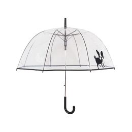 Susino Stockschirm "French Bulldog" in Transparent/ Schwarz - &Oslash; 84 cm - 58% | Damen-regenschirme