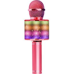 SWEET ACCESS Bluetooth-Lautsprecher-Karaokemikrofon in Pink/ Bunt - 72% |