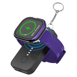 SWEET ACCESS Mini-Powerbank f&uuml;r Smartwatches in Schwarz - 1200 mAh - 67% | Technikzubehoer