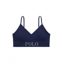 Polo Ralph Lauren Bra ' Ribbed Seamless ' female Blue size XXL
