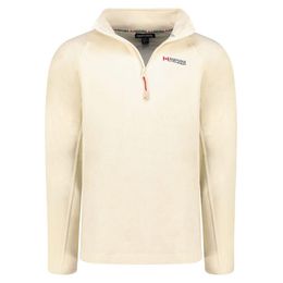 ANAPURNA Fleecepullover ''Tonneau'' in Creme - 59% | Gr&ouml;&szlig;e S | Herren-fleece