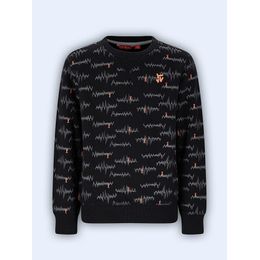 Tygo & Vito Sweatshirt "Senna" in Schwarz - 50% | Gr&ouml;&szlig;e 146/152 | Kinder-sweatshirts-jacken