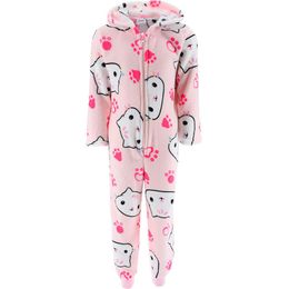 Gabby's Dollhouse Fleece-Overall "Gabby's Dollhouse" in Rosa - 62% | Gr&ouml;&szlig;e 98 | Kinderhosen