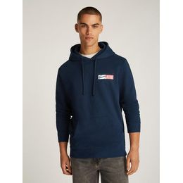 Tommy Jeans Hoodie in Dunkelblau - 44% | Gr&ouml;&szlig;e L | Herren-sweatshirts-jacken
