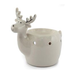 SiL Interiors Duftlampe ''Reindeer'' in Grau - (B)9,5 x (H)14 x (T)13 cm - 73% | Kerzen-vasen