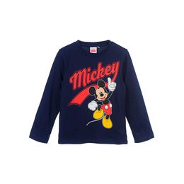 Disney Mickey Mouse Longsleeve "Mickey" in Dunkelblau/ Rot - 43% | Gr&ouml;&szlig;e 110 | Kinder-longsleeves