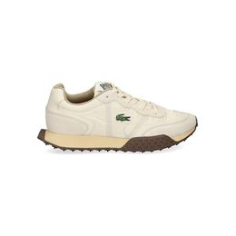 Lacoste Sneakers in Creme/ Beige - 40% | Gr&ouml;&szlig;e 42,5 | Herrensneakers