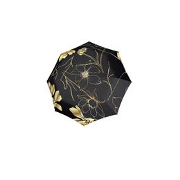 Doppler Stockschirm in Schwarz/ Gold - &Oslash; 101 cm - 67% | Damen-regenschirme