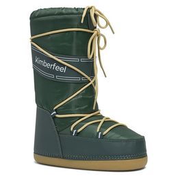 Kimberfeel Winterstiefel "Gaia" in Gr&uuml;n - 52% | Gr&ouml;&szlig;e 41/43 | Baby-stiefel-boots