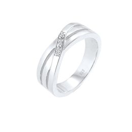 Elli DIAMONDS Ring Damen Gr&ouml;&szlig;e 58 silber