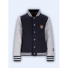 Tygo & Vito Sweatjacke "Clyde" in Dunkelblau/ Grau - 56% | Gr&ouml;&szlig;e 98/104 | Kinder-sweatshirts-jacken