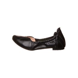 Think! Leder-Ballerinas in Schwarz - 55% | Gr&ouml;&szlig;e 38 | Damen-ballerinas