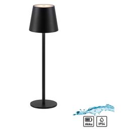 Just Light LED-Tischleuchte "Euria" in Schwarz - (H)37 x &Oslash; 11 cm - 42% | Tischleuchten