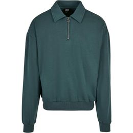 Urban Classics Sweatshirt 'Collar Crew' male Green size M