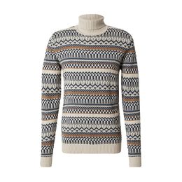 Blend Pullover Herren Gr&ouml;&szlig;e M beige / camel / navy