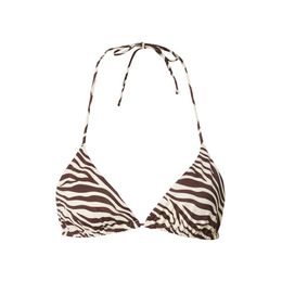 EDITED Bikini Top 'Zyndi' female Beige, Brown size XS