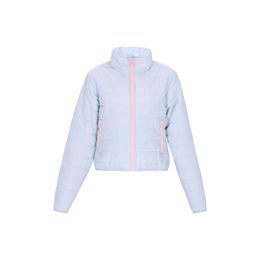 swirly Jacke Damen Gr&ouml;&szlig;e XL hellblau / koralle