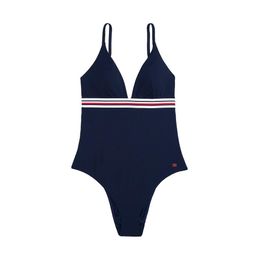 Tommy Hilfiger Underwear Badeanzug Damen Gr&ouml;&szlig;e S navy / rot / wei&szlig;