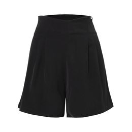 Influencer Pleat-Front Pants female Black size M