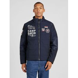 CAMP DAVID Jacke Herren Gr&ouml;&szlig;e S navy / rot / wei&szlig;