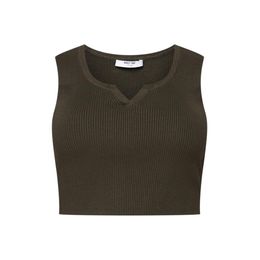 ABOUT YOU Curvy Knitted Top 'Line' female Green size 52