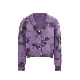 Naemi Knit Cardigan female Purple size M