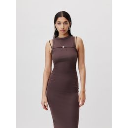 LeGer by Lena Gercke Kleid 'Keela' Damen Gr&ouml;&szlig;e 36 schoko Winterkleid