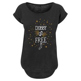 F4NT4STIC Shirt 'Harry Potter Dobby Is Free' female Black size XXXL